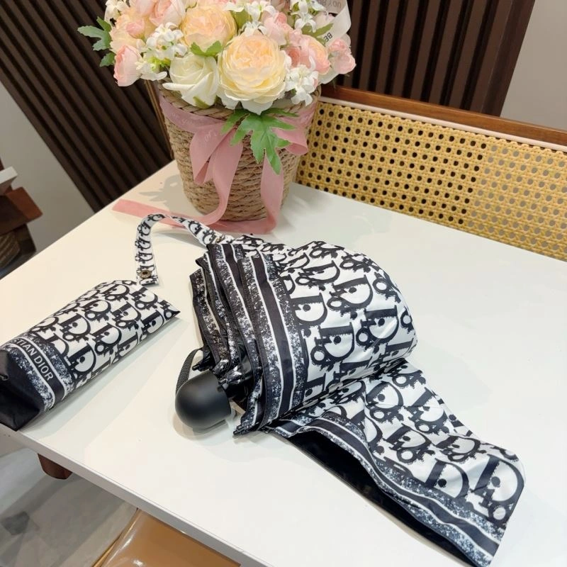 Brand-authenticated Christian Dior Umbrella