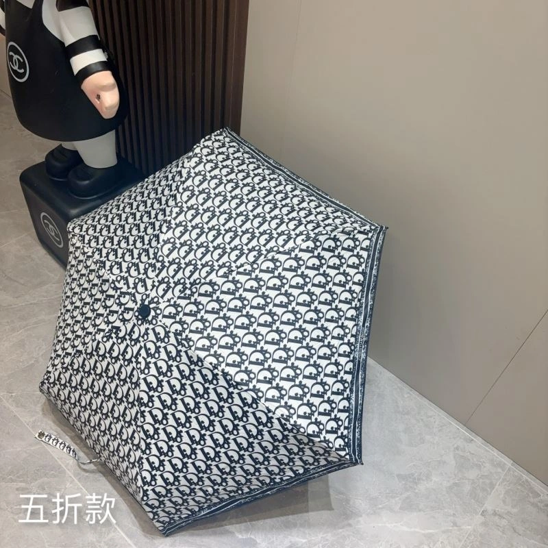 Brand-authenticated Christian Dior Umbrella