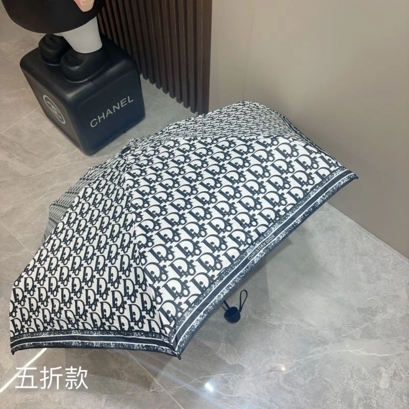 Brand-authenticated Christian Dior Umbrella