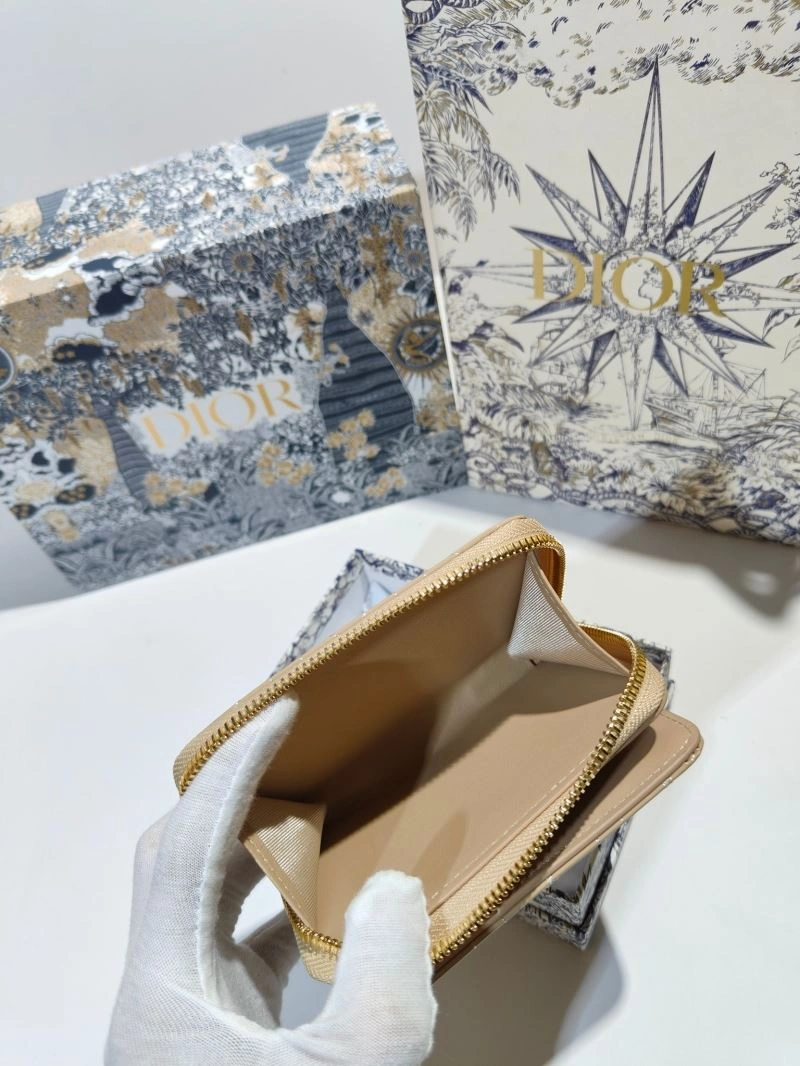 Brand-authenticated Christian Dior Wallet