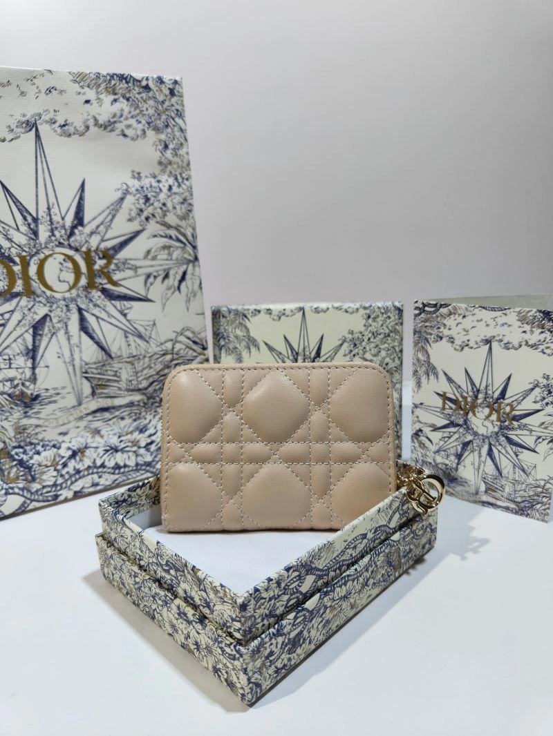 Brand-authenticated Christian Dior Wallet