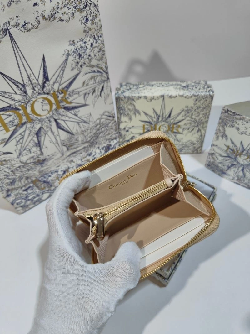 Brand-authenticated Christian Dior Wallet