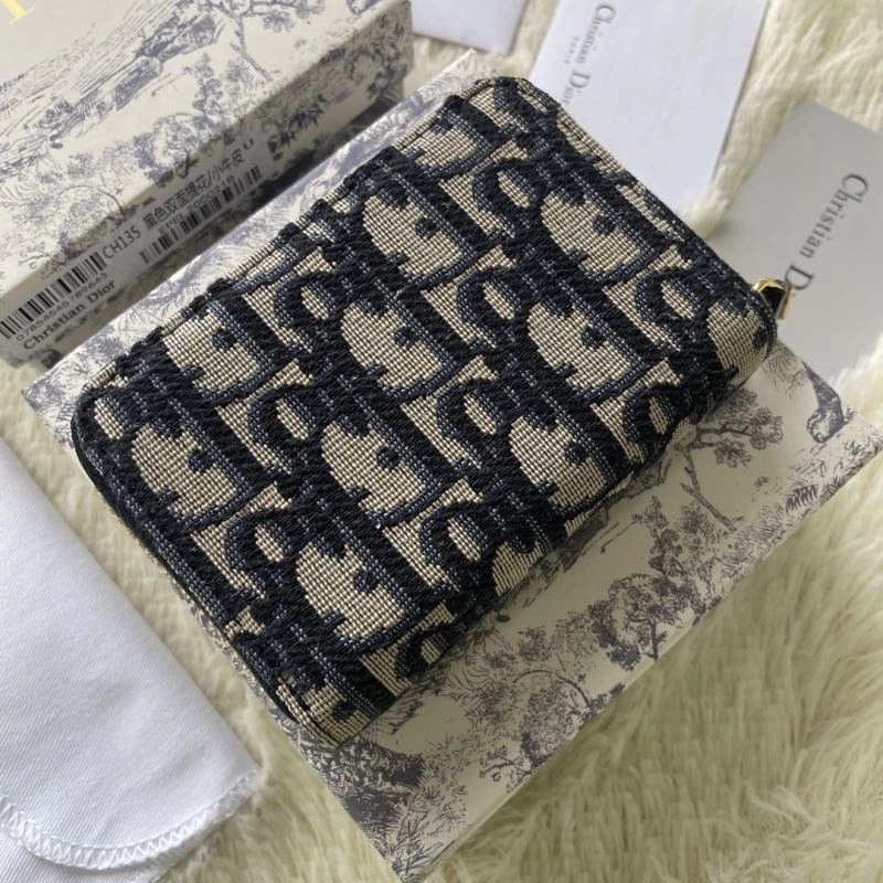 Brand-authenticated Christian Dior Wallet