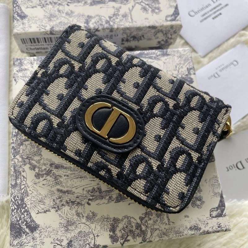 Brand-authenticated Christian Dior Wallet