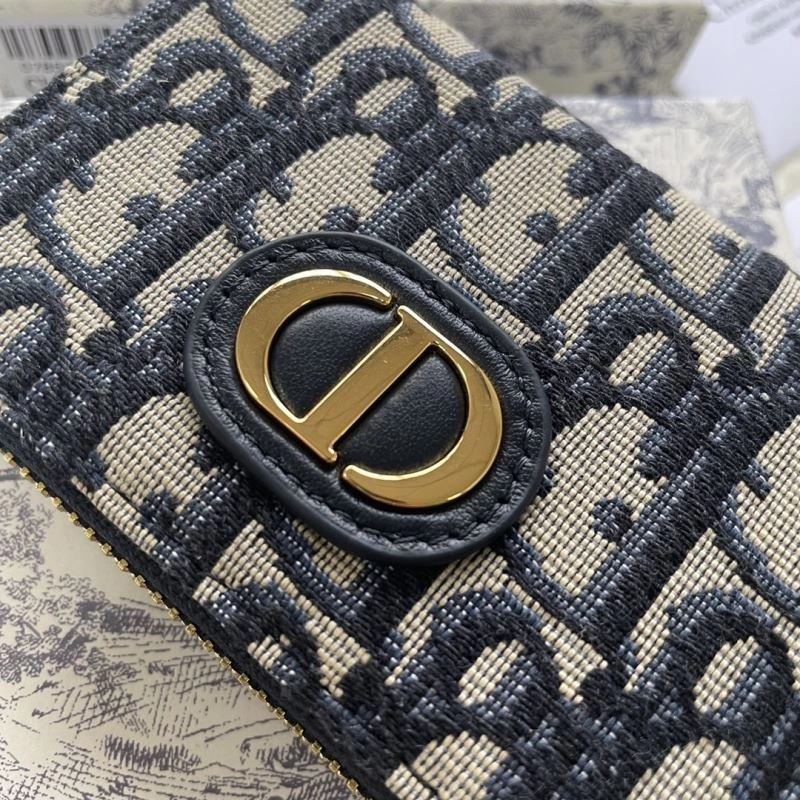 Brand-authenticated Christian Dior Wallet