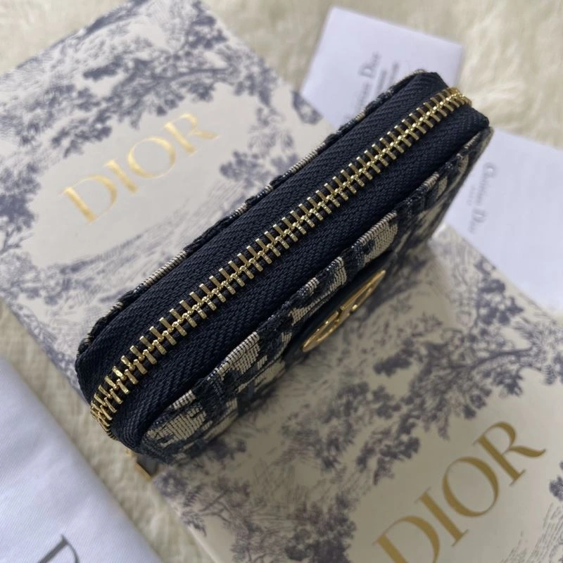 Brand-authenticated Christian Dior Wallet