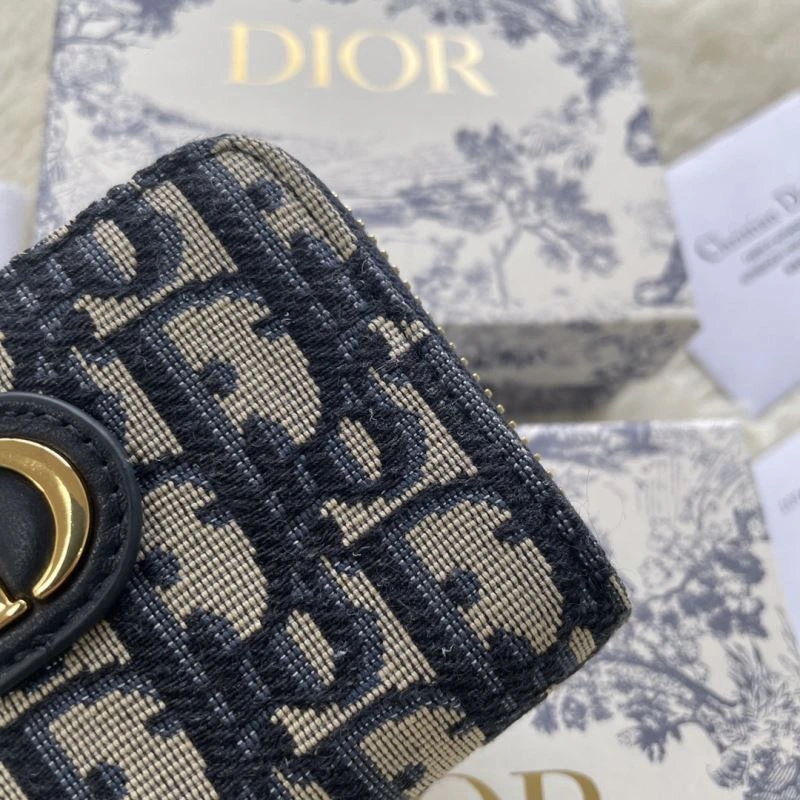 Brand-authenticated Christian Dior Wallet