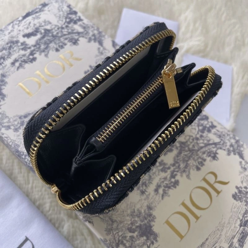 Brand-authenticated Christian Dior Wallet