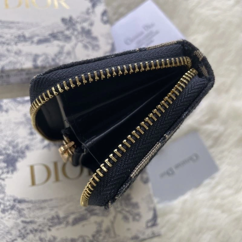 Brand-authenticated Christian Dior Wallet