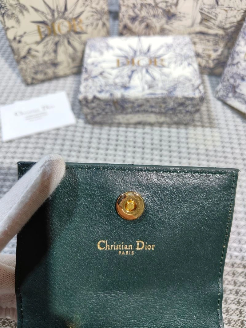 Brand-authenticated Christian Dior Wallet