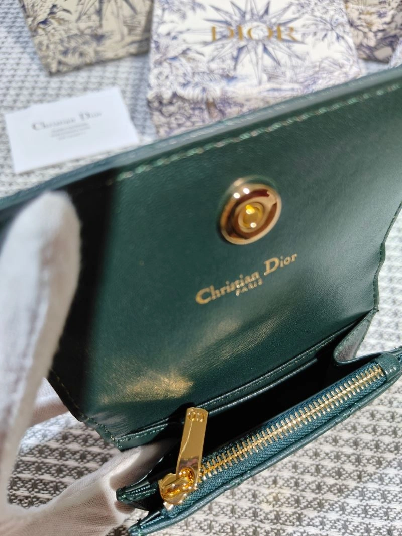 Brand-authenticated Christian Dior Wallet
