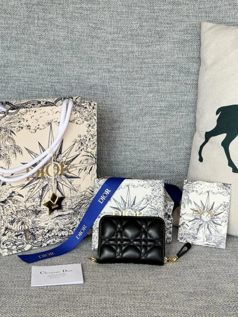 Brand-authenticated Christian Dior Wallet