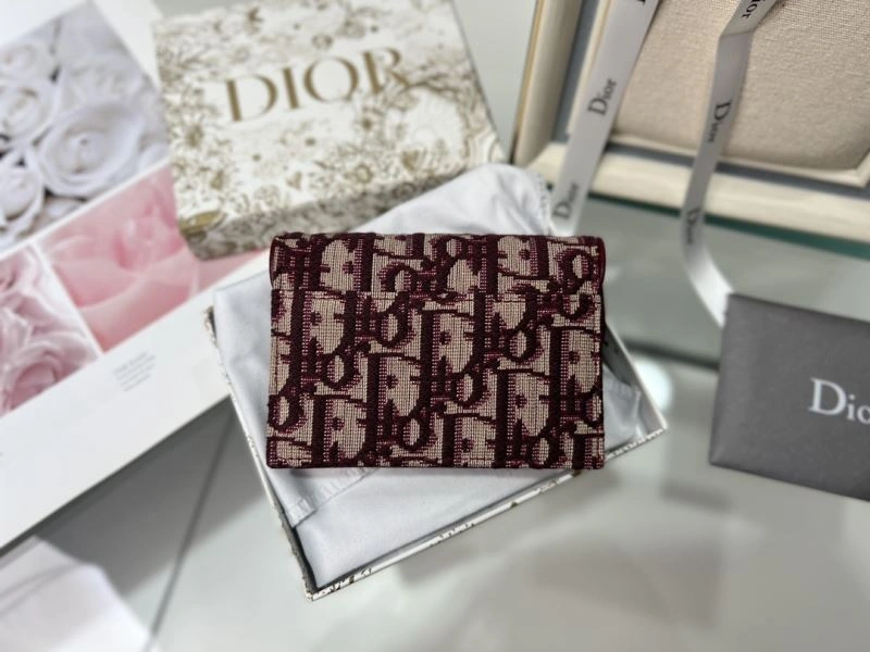 Brand-authenticated Christian Dior Wallet
