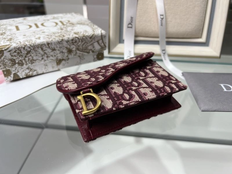 Brand-authenticated Christian Dior Wallet