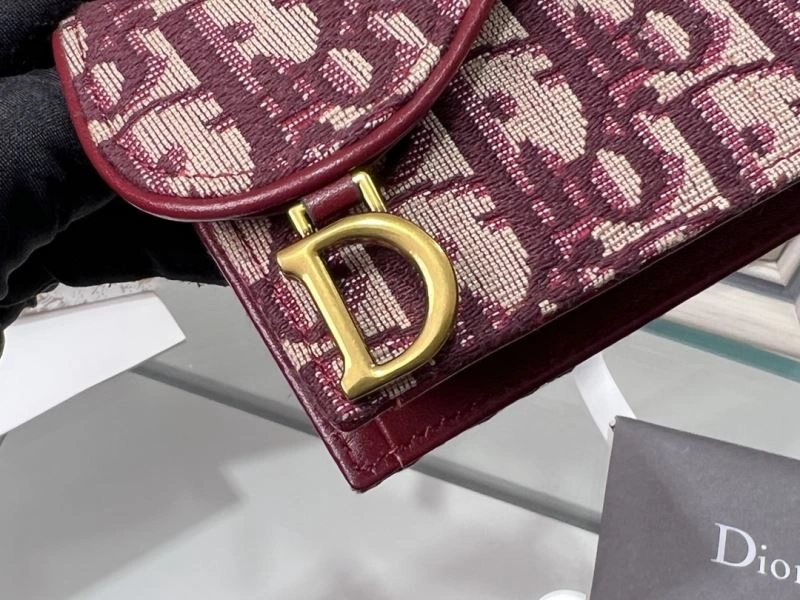 Brand-authenticated Christian Dior Wallet