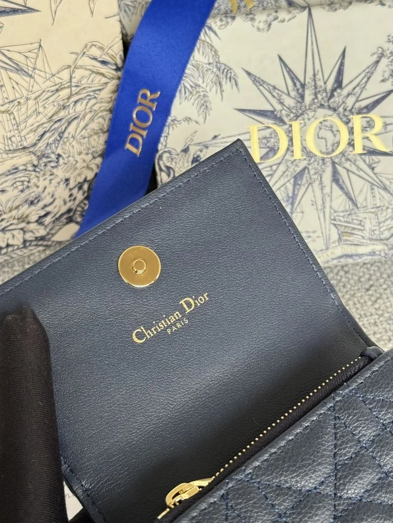 Brand-authenticated Christian Dior Wallets Purse