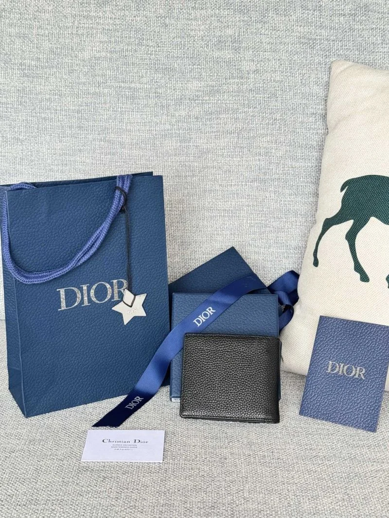 1:1 copy Christian Dior Wallets Purse