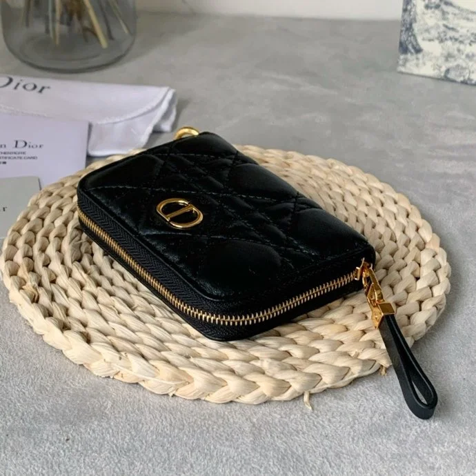 1:1 copy Christian Dior Wallets Purse