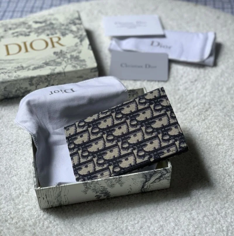 Brand-authenticated Christian Dior Wallets Purse
