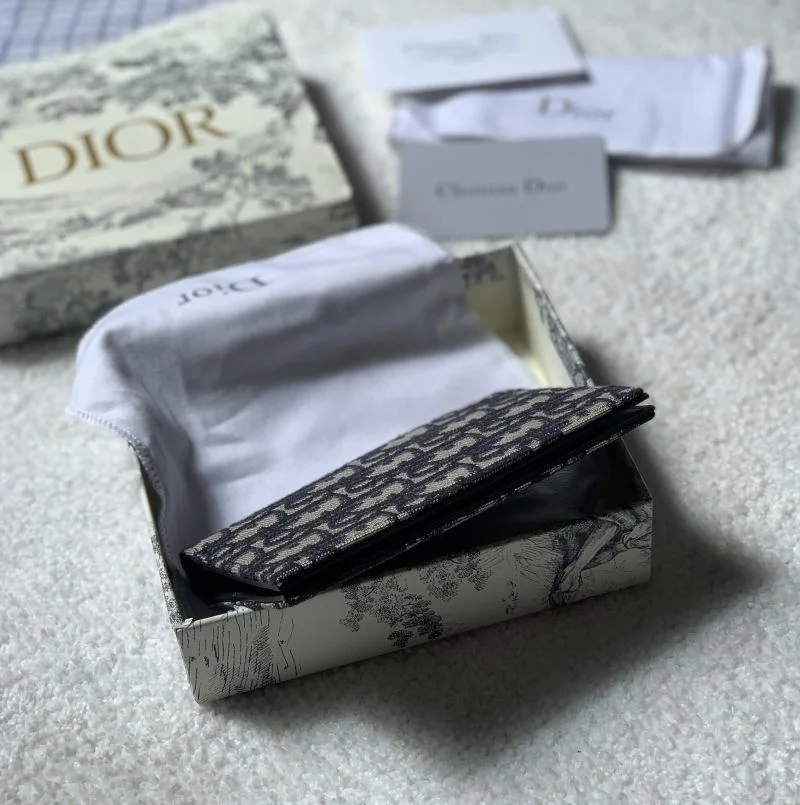 Brand-authenticated Christian Dior Wallets Purse