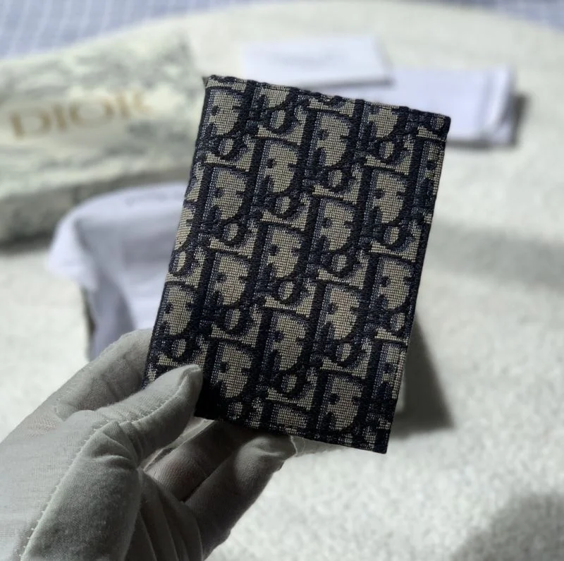 Brand-authenticated Christian Dior Wallets Purse