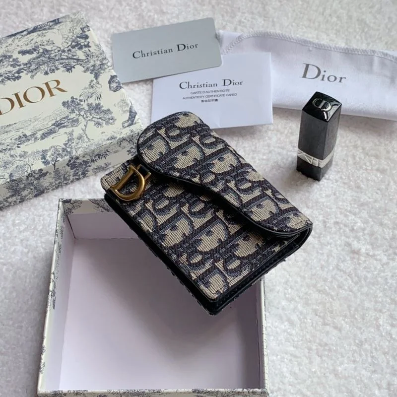 Genuine Christian Dior Wallets Purse