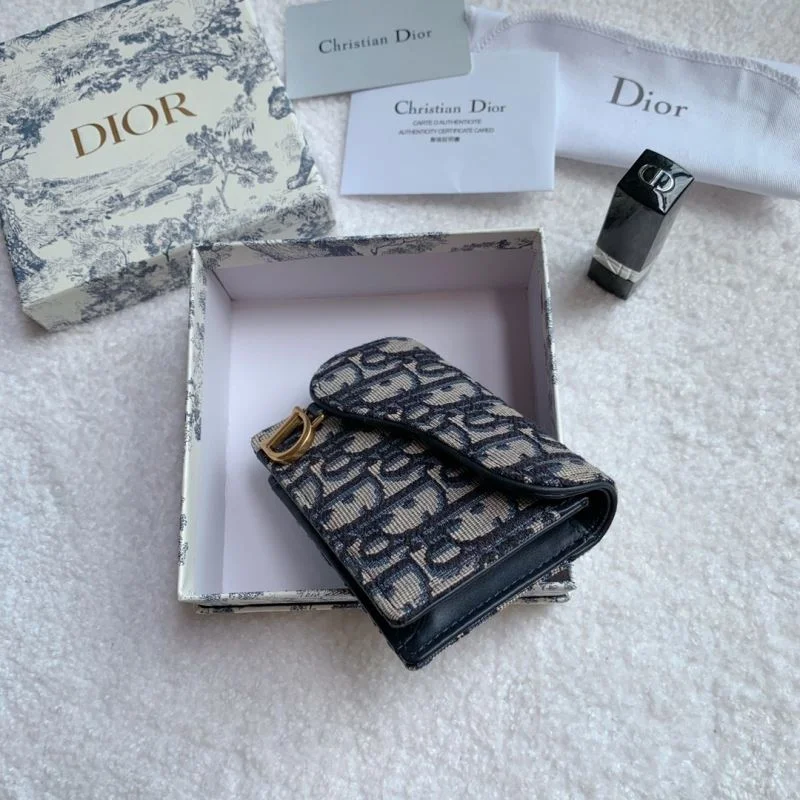 Genuine Christian Dior Wallets Purse