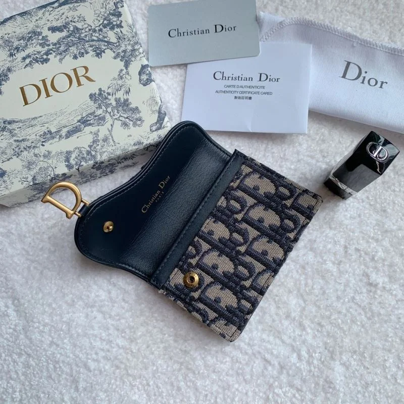 Genuine Christian Dior Wallets Purse
