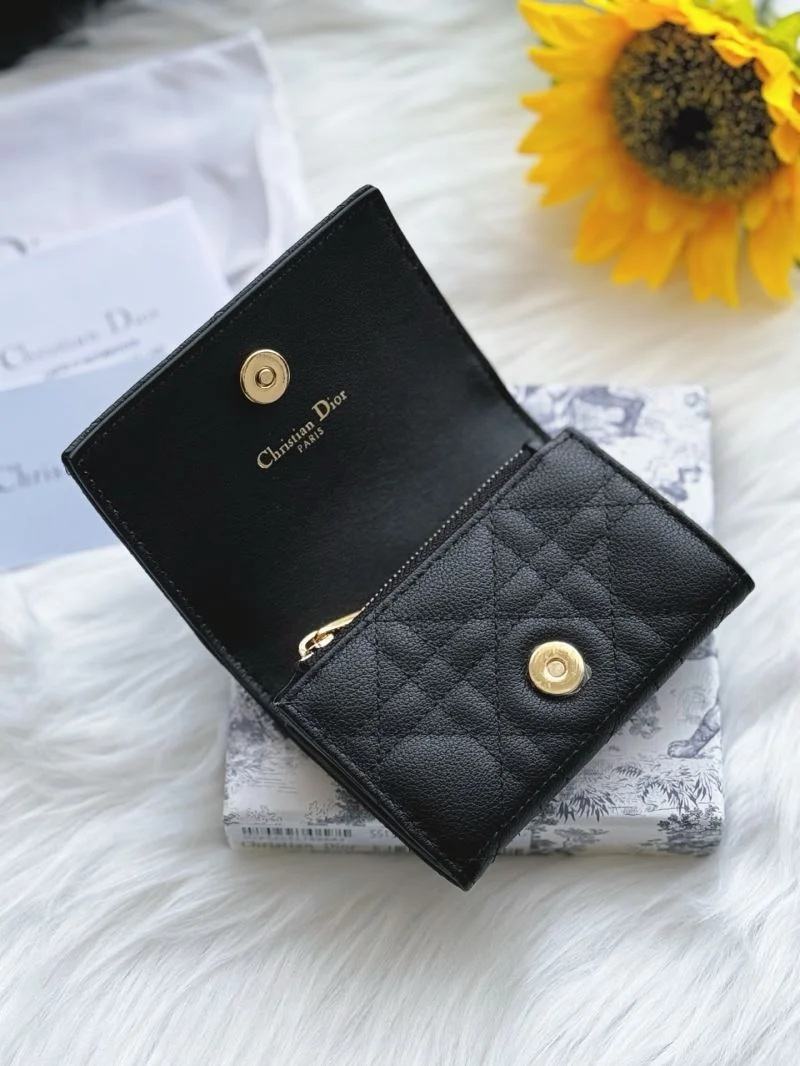 Brand-authenticated Christian Dior Wallets Purse