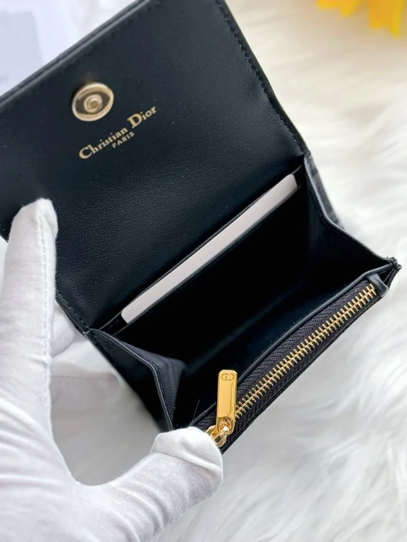 Brand-authenticated Christian Dior Wallets Purse