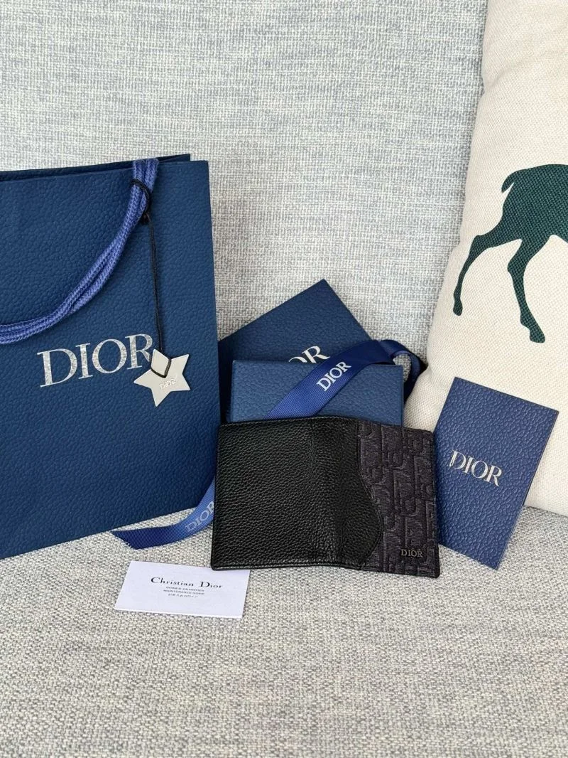 Genuine Christian Dior Wallets Purse