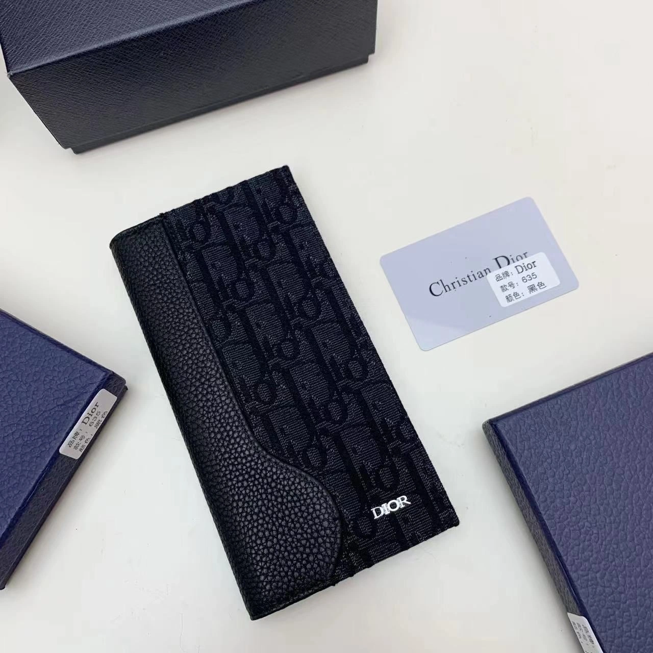 Brand-authenticated Christian Dior Wallets Purse