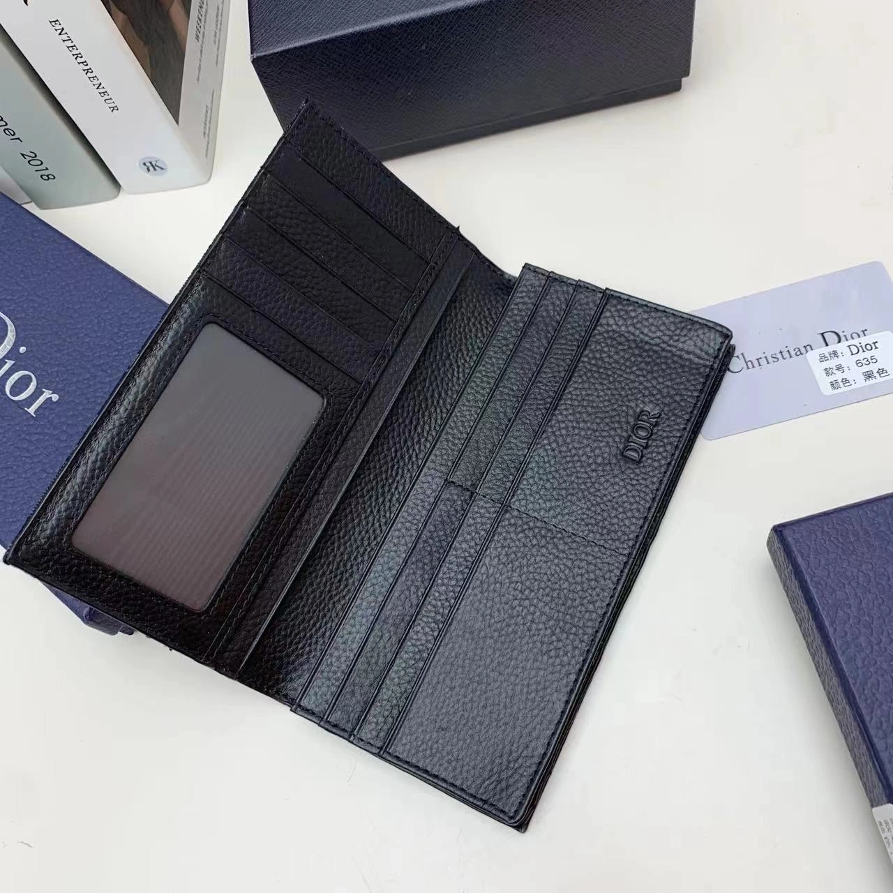 Brand-authenticated Christian Dior Wallets Purse
