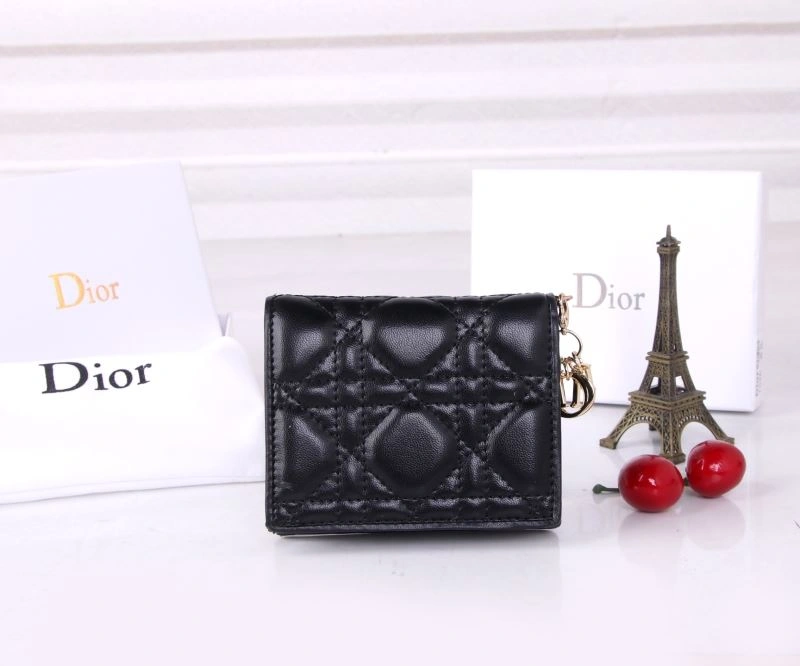 1:1 copy Christian Dior Wallets Purse