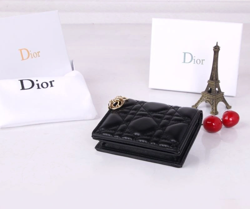 1:1 copy Christian Dior Wallets Purse
