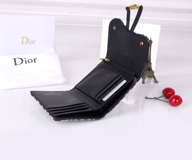 Brand-authenticated Christian Dior Wallets Purse