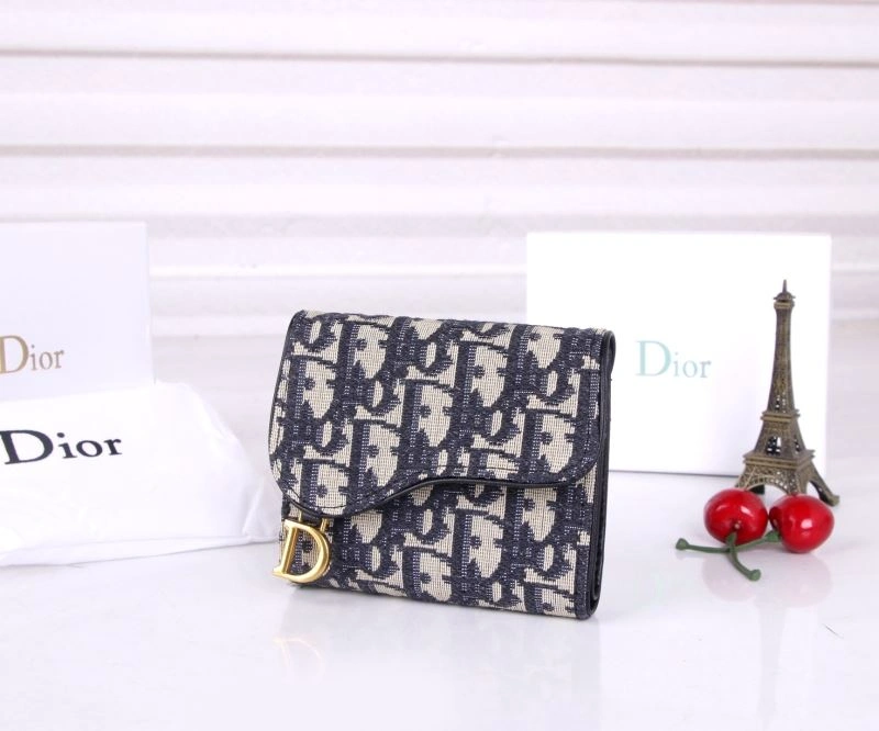 Brand-authenticated Christian Dior Wallets Purse
