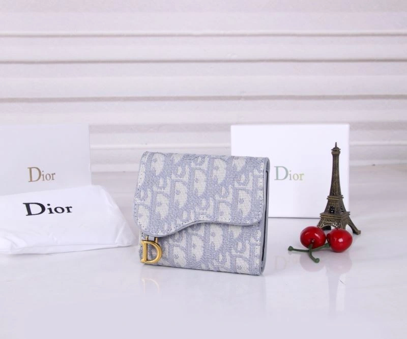 1:1 copy Christian Dior Wallets Purse