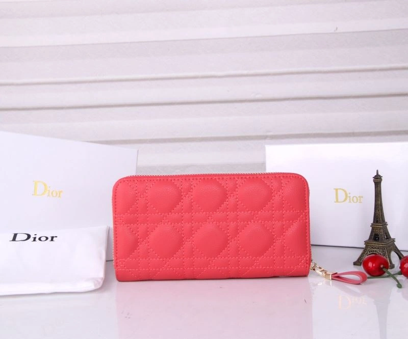 Genuine Christian Dior Wallets Purse