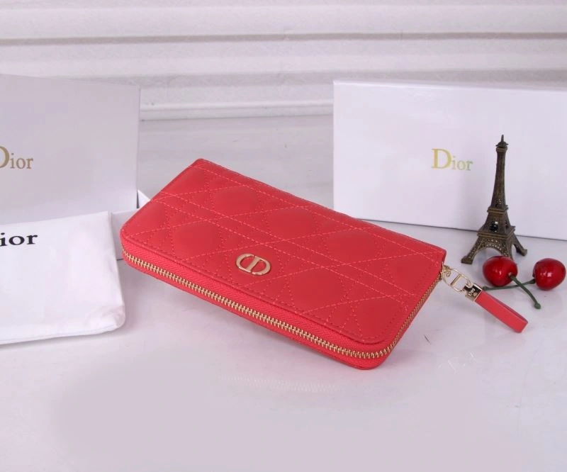 Genuine Christian Dior Wallets Purse