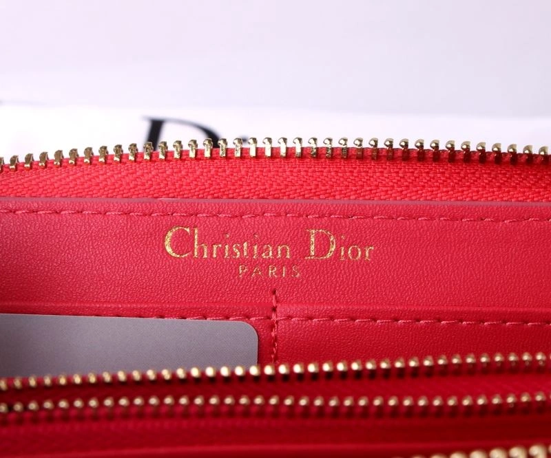 Genuine Christian Dior Wallets Purse