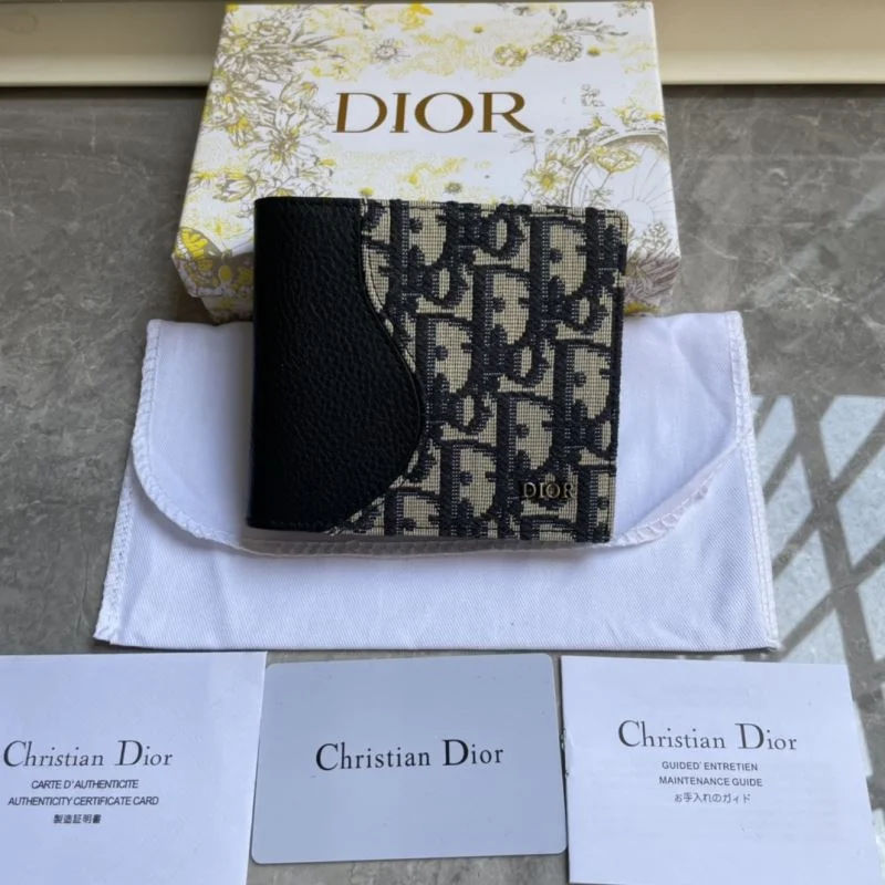 1:1 copy Christian Dior Wallets Purse