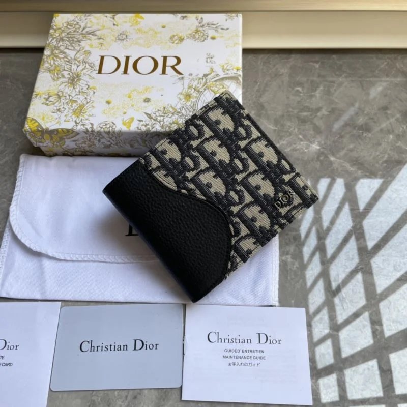 1:1 copy Christian Dior Wallets Purse