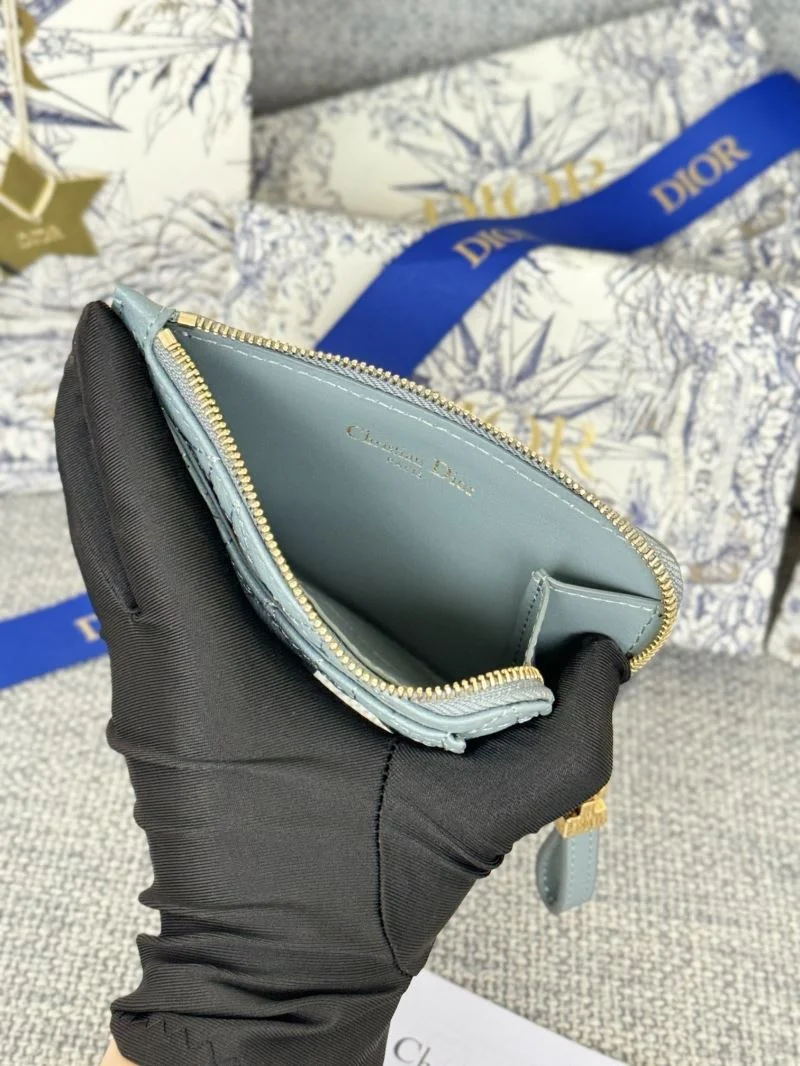 Genuine Christian Dior Wallets Purse