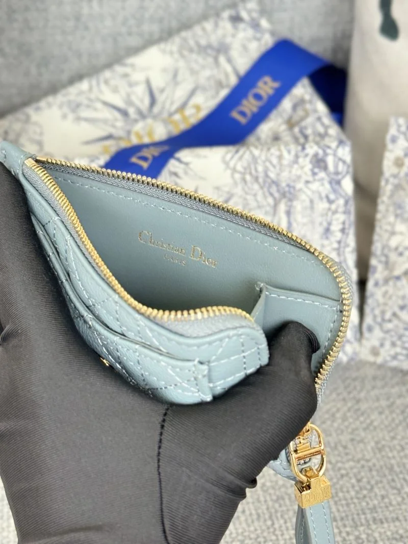 Genuine Christian Dior Wallets Purse