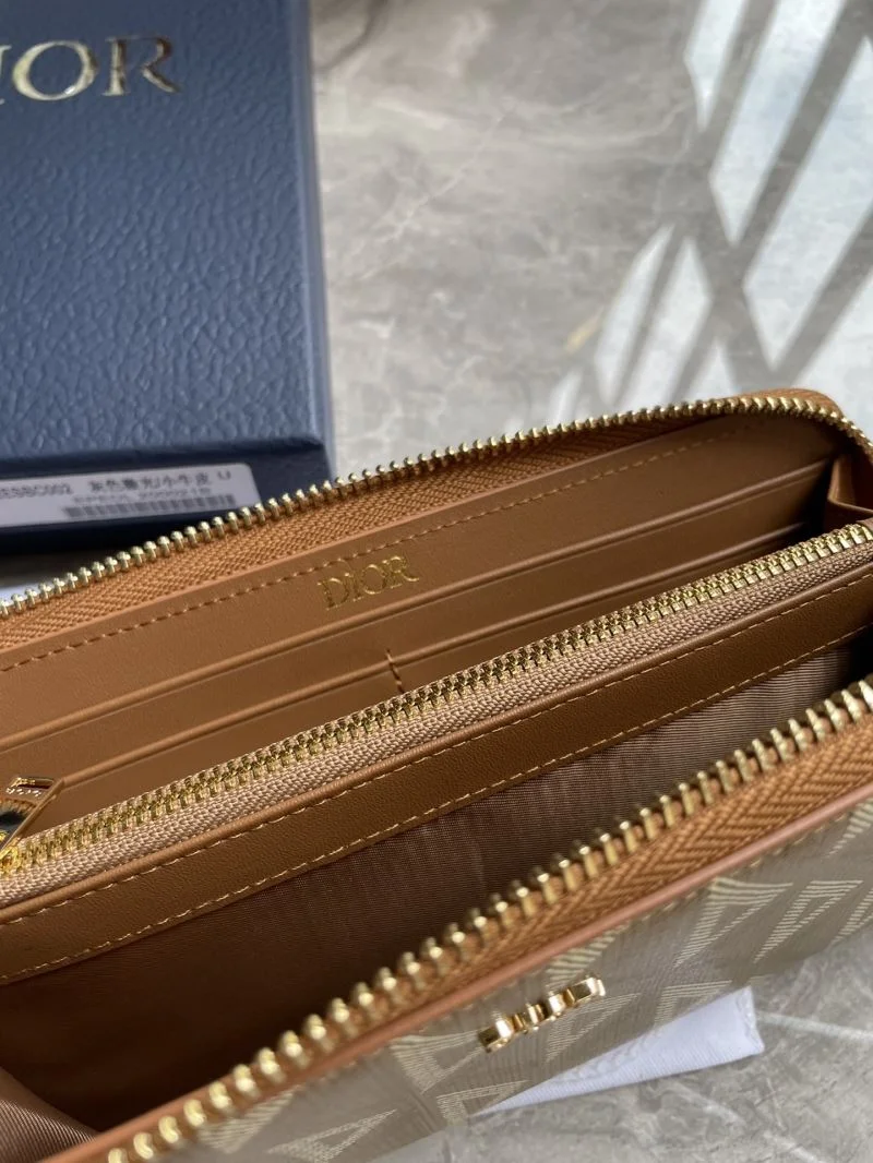 1:1 copy Christian Dior Wallets Purse