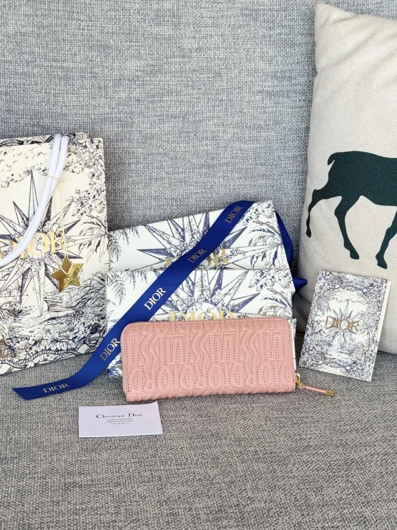 Genuine Christian Dior Wallets Purse