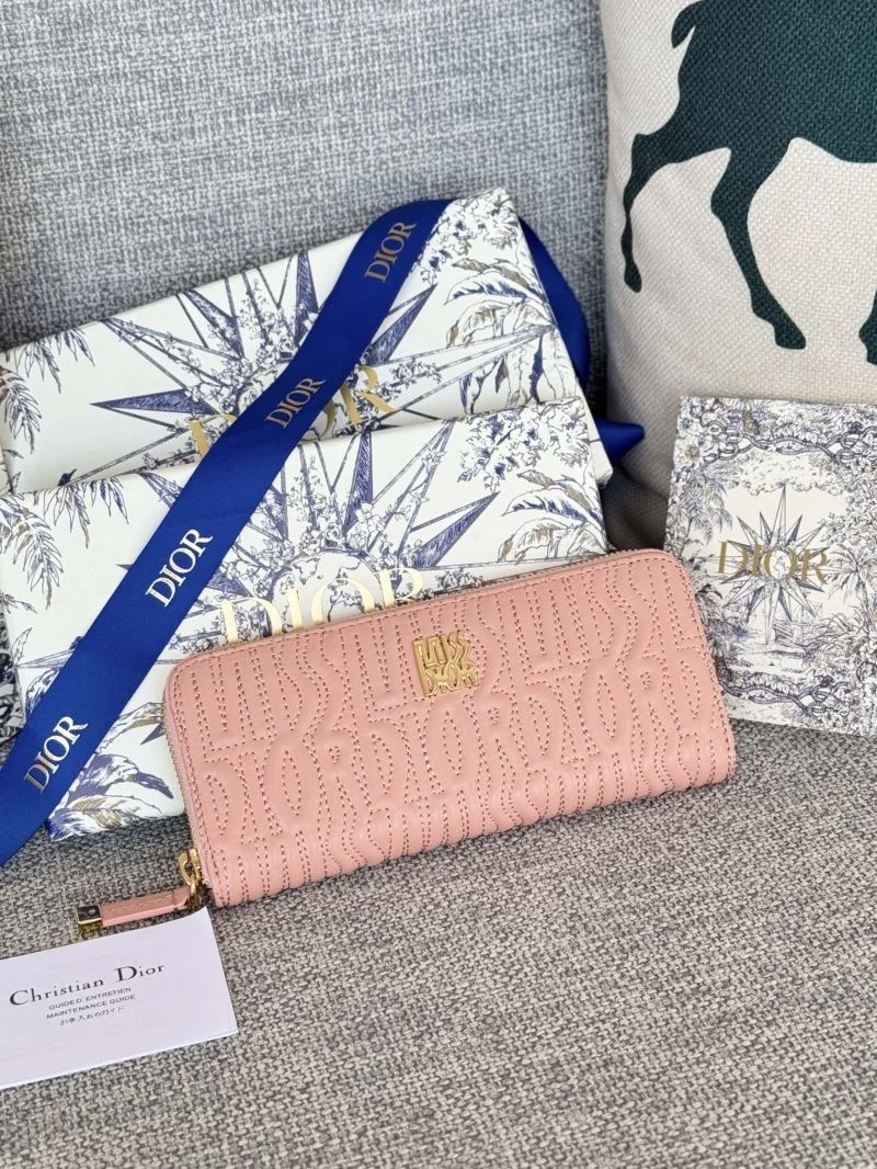 Genuine Christian Dior Wallets Purse