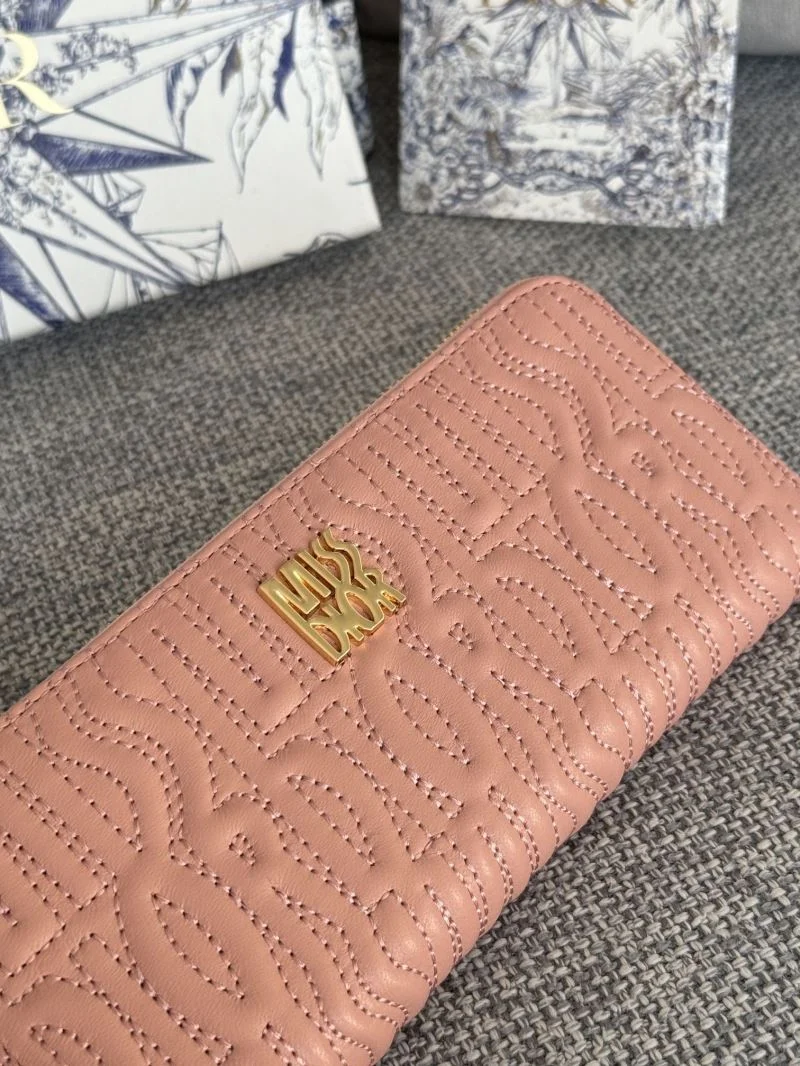 Genuine Christian Dior Wallets Purse