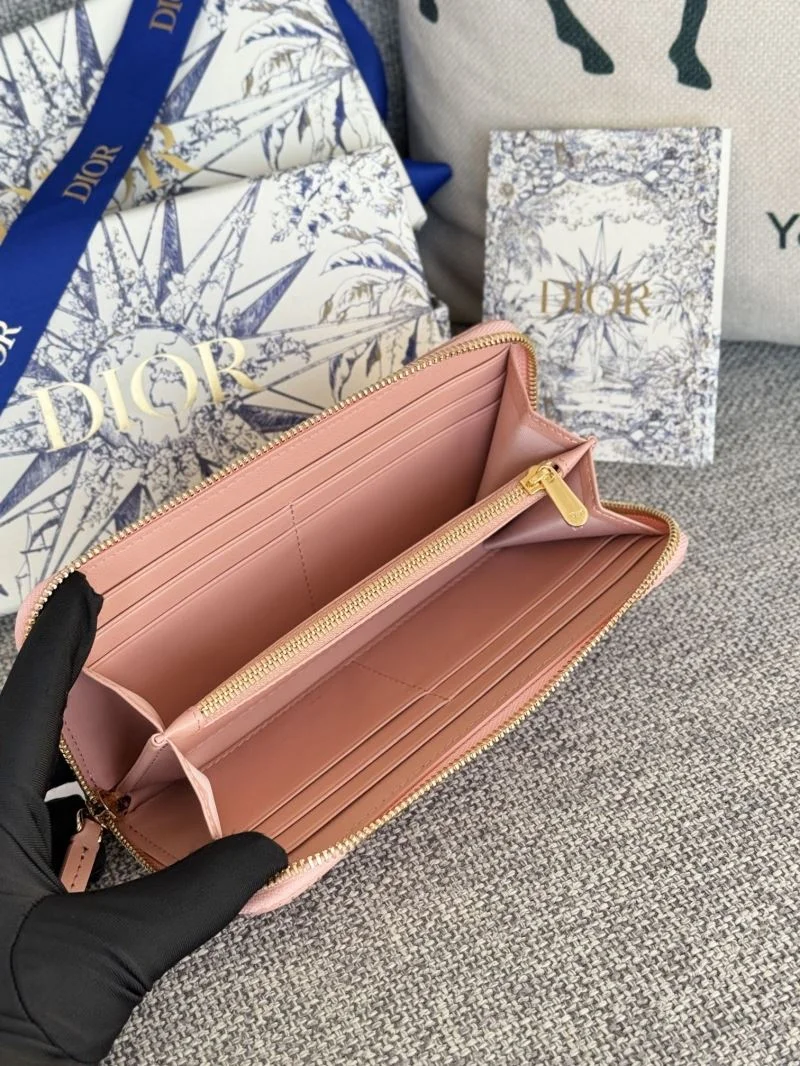 Genuine Christian Dior Wallets Purse